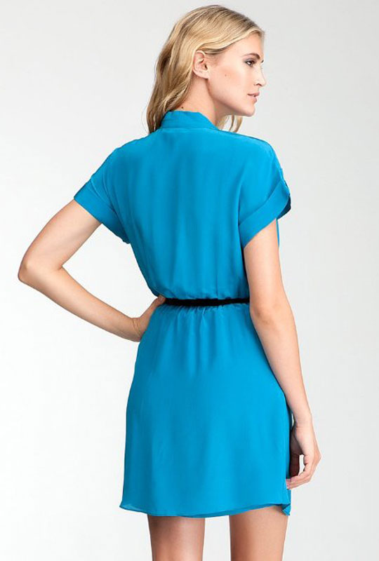 Blue Casual Dress